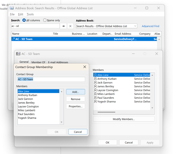 Guide - How to Add a Member to a Distribution List in Outlook – Stumped